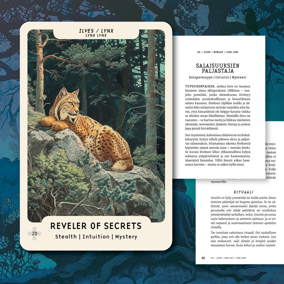 Nordic Forest Rituals Oracle Cards - inspiroivat suomalaiset rituaalik ...